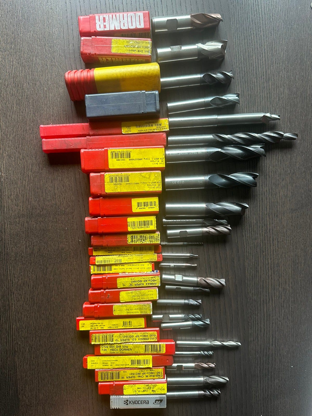 Hardmetall borer, Stor verktøybulk til CNC maskiner | FINN torget
