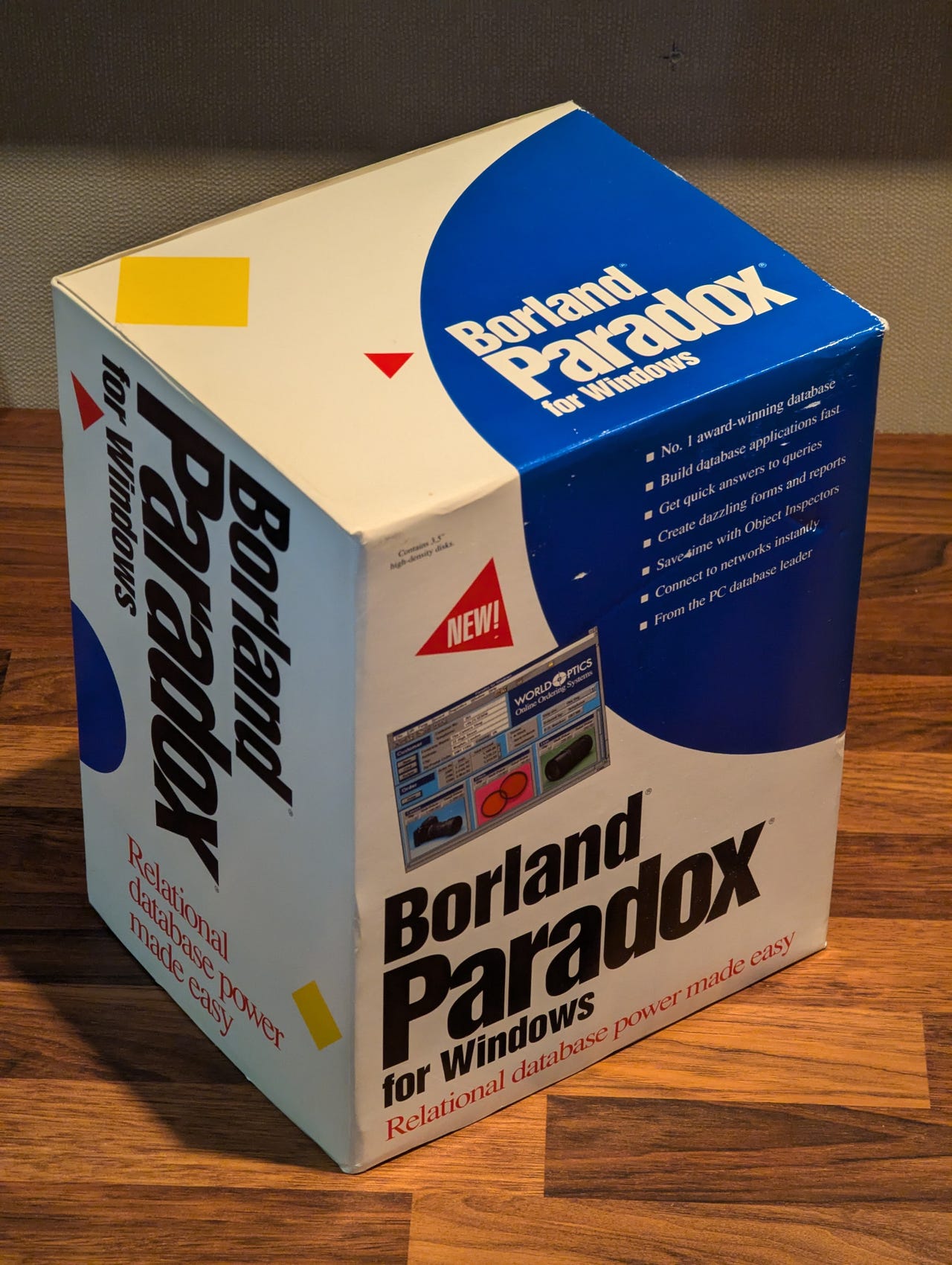 Borland Paradox for Windows (1993) [PC BIG BOX] | FINN torget
