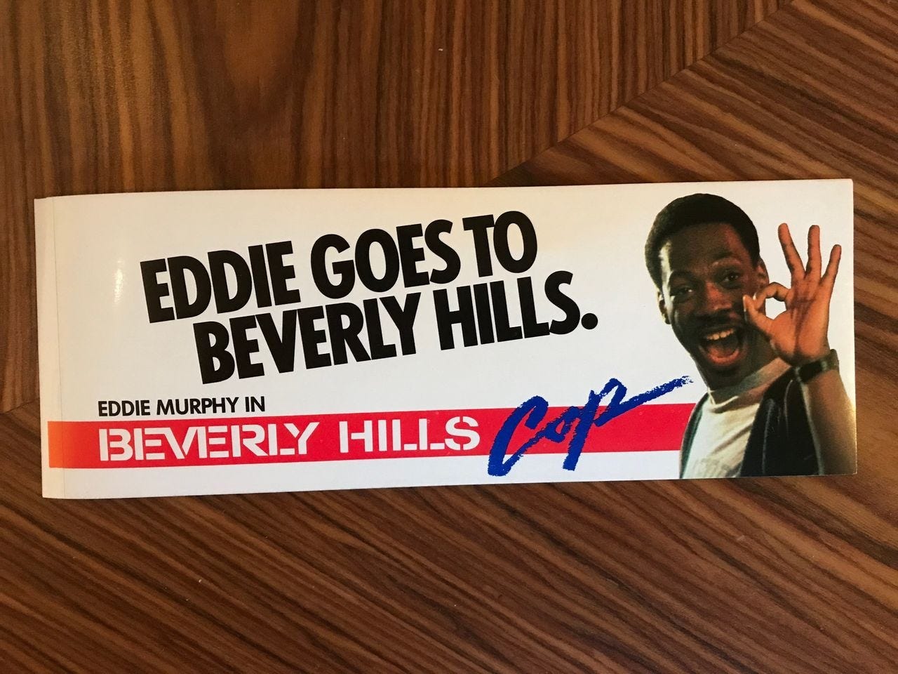 ‘80s Beverly Hills Cop bumper sticker | FINN-torget