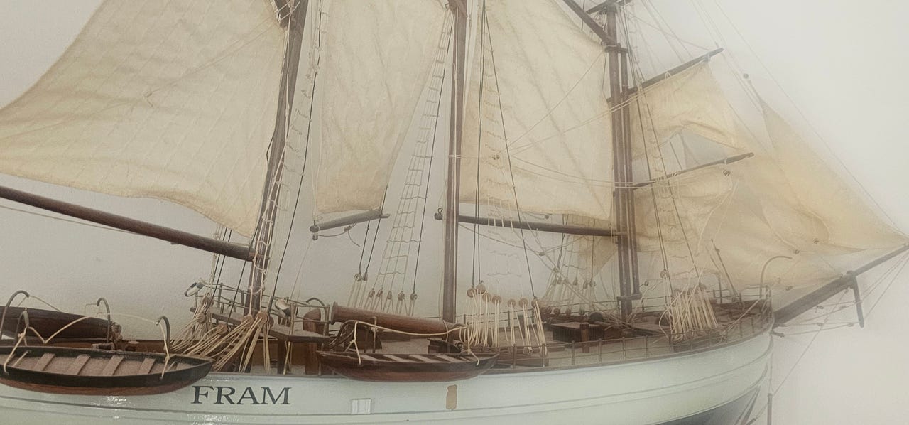 Fram skipet Roald Amundsen brukte | FINN-torget