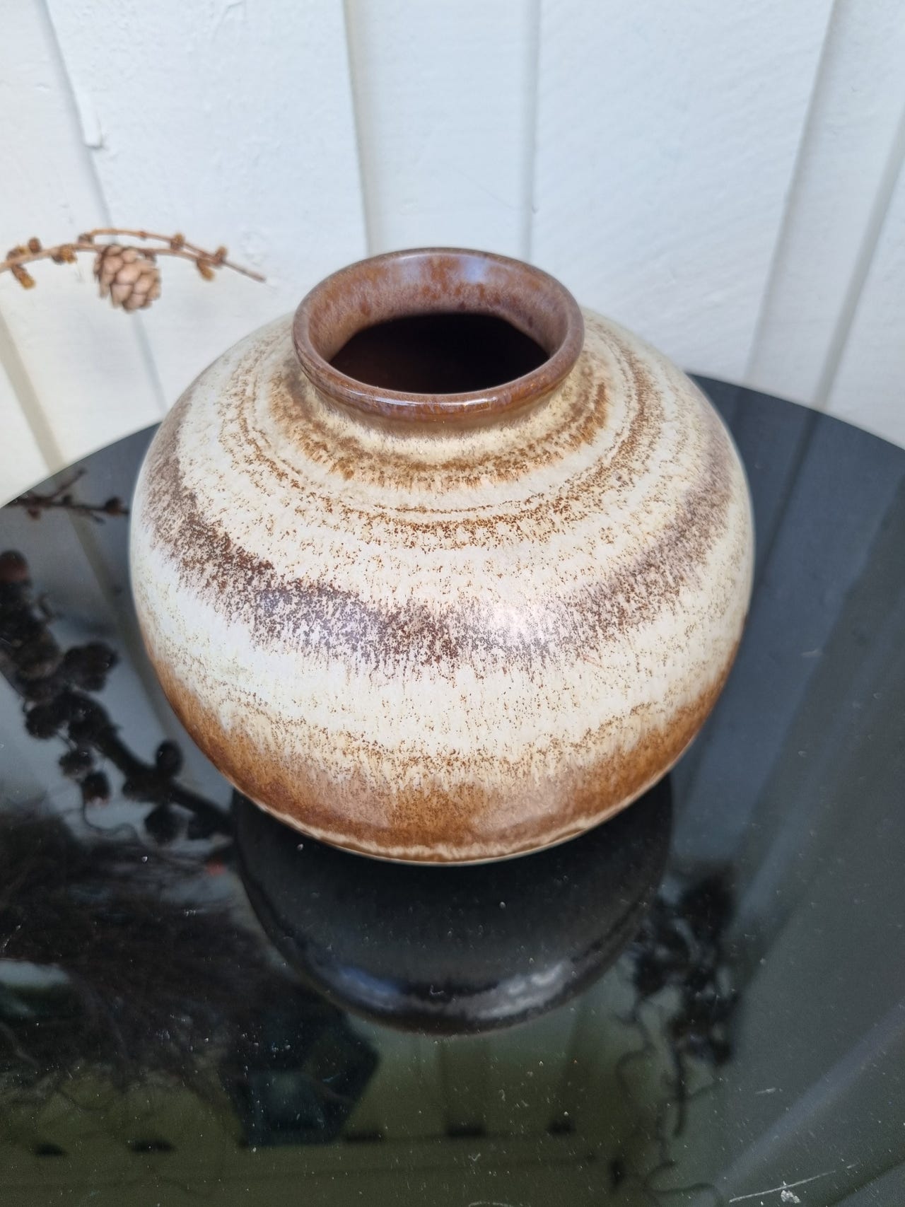 Vintage kulevase i keramikk, 1950 - 60 tallet | FINN-torget