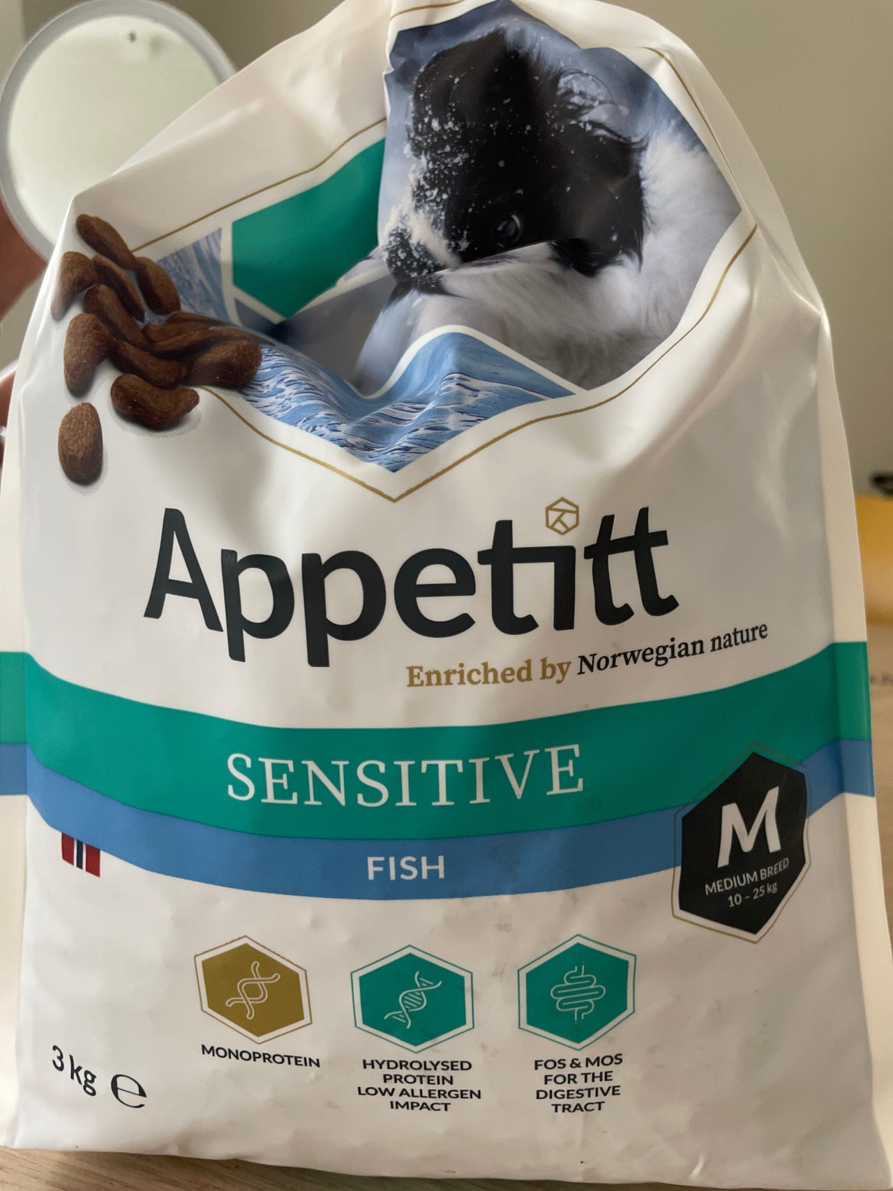 Appetitt sensitive fish hundefor 3kg selges | FINN torget