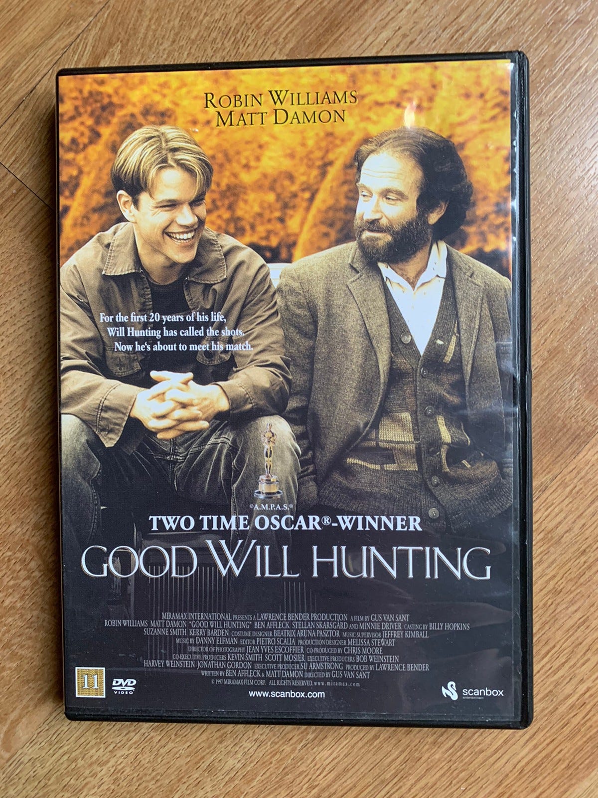 Good Will Hunting, DVD. Med Robin Williams og Matt Damon. | FINN-torget