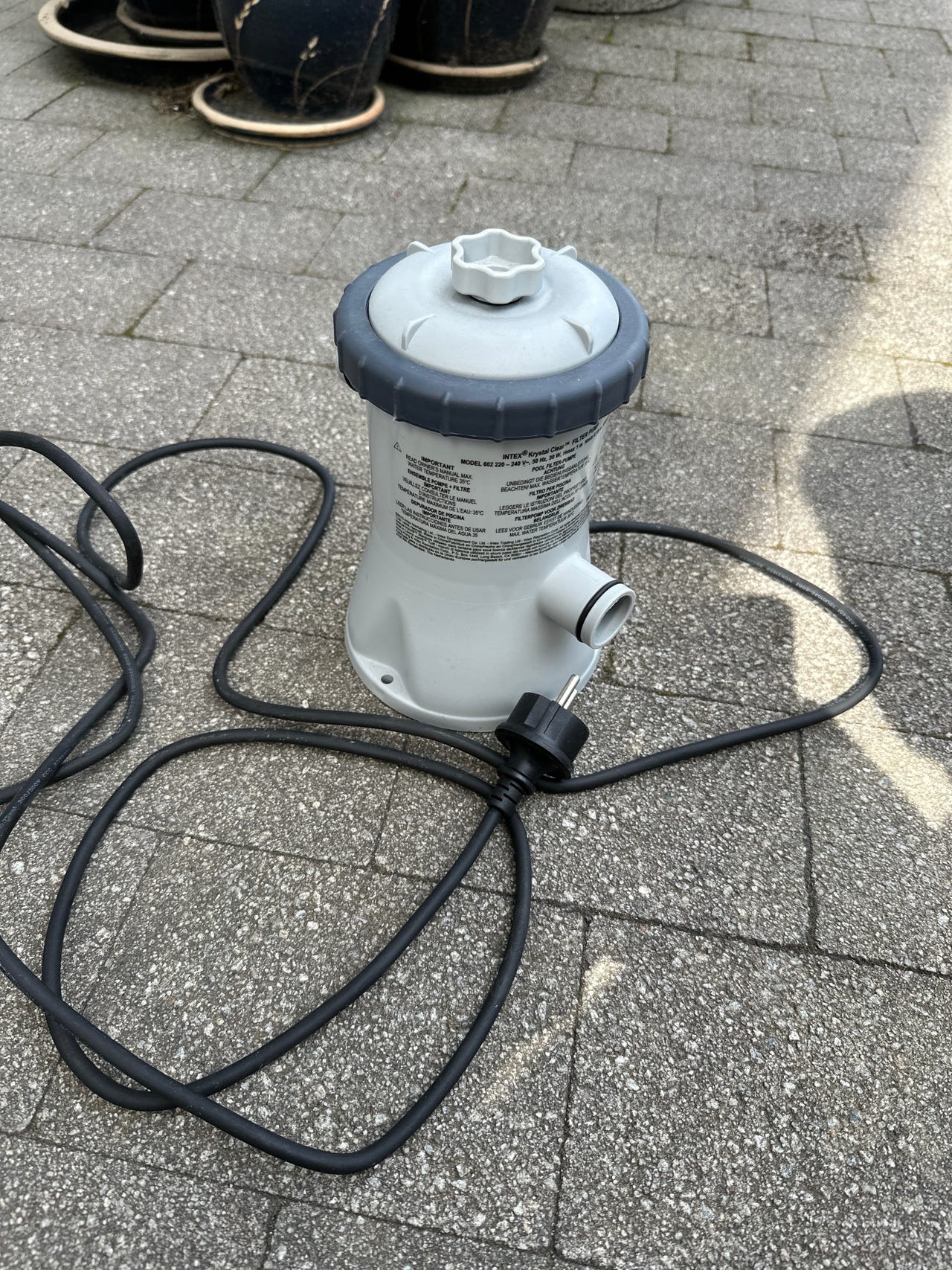 Intex filterpumpe modell 602 | FINN-torget