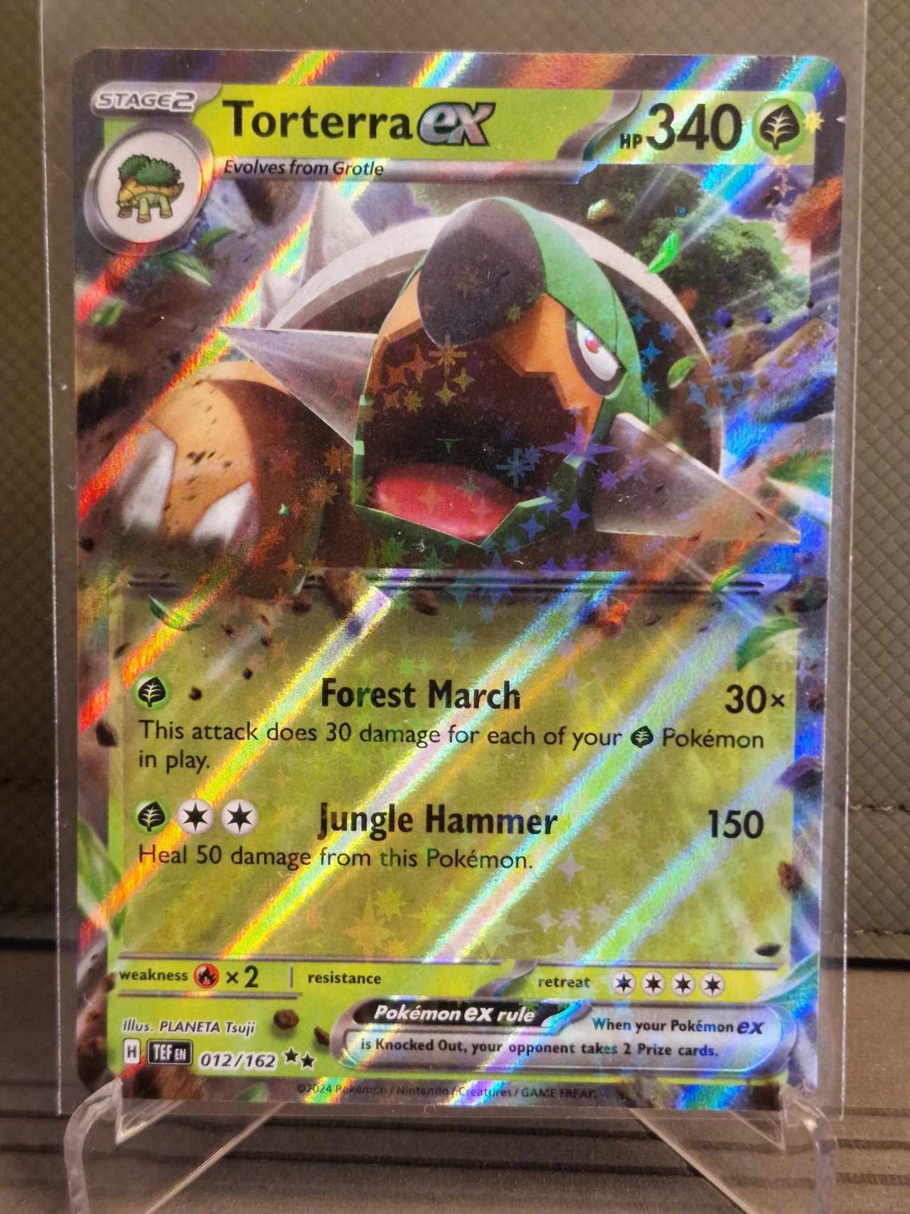 Torterra Ex #12 - Pokemon Temporal Forces | FINN torget