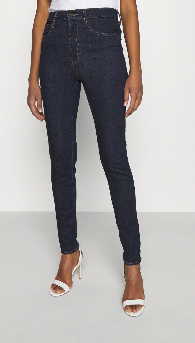 Levis bukse, Mile high super skinny, waist 29 og length 30 | FINN torget