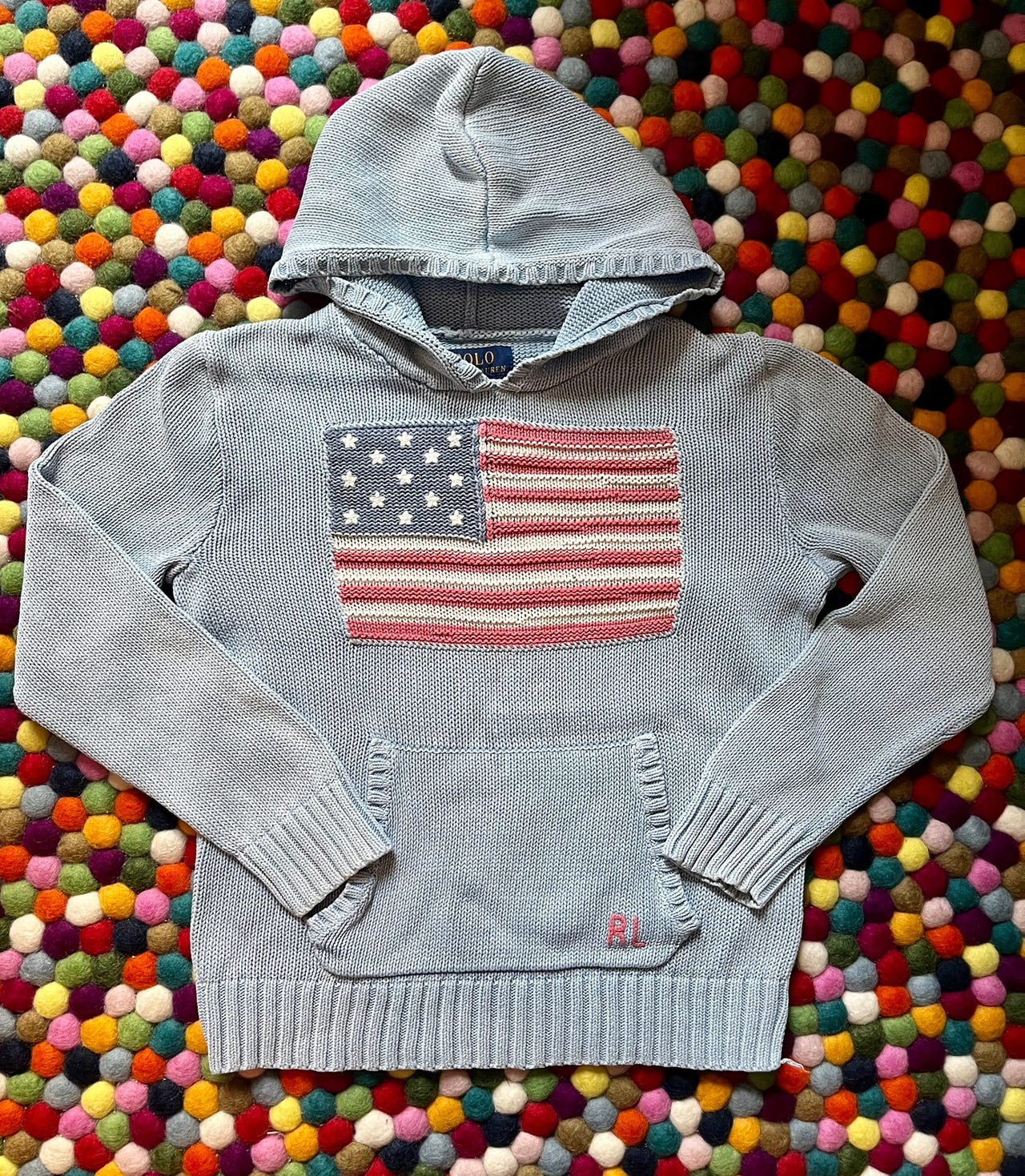 Polo Ralph Lauren flagg-genser. 8år. | FINN-torget