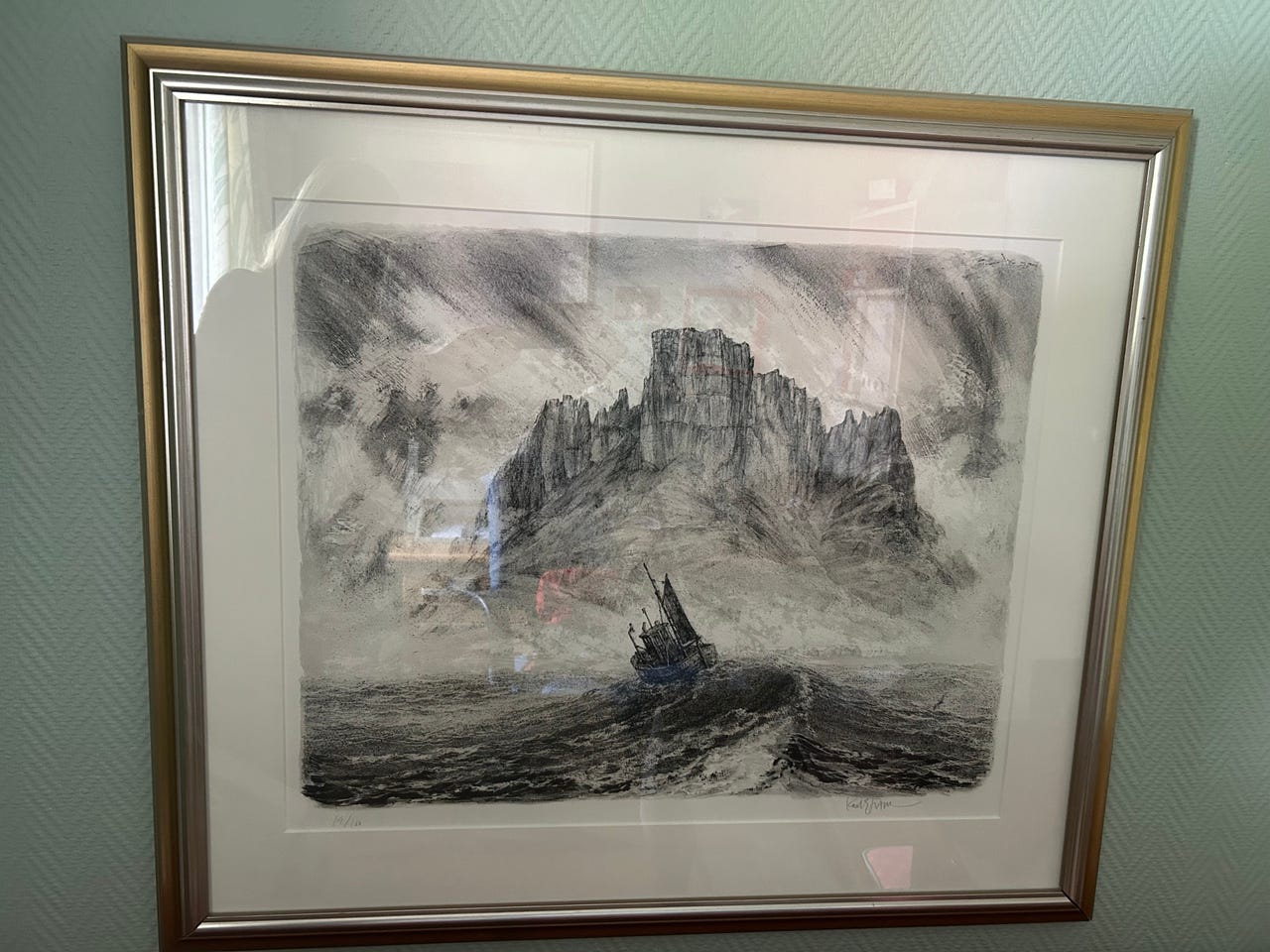 Karl Erik Harr - litografi | FINN-torget