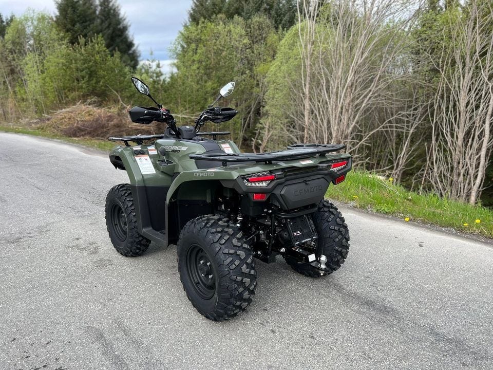 Til salgs: CFMOTO CFORCE 450S - BW HENGER - HENGERFESTE - VINSJ ...