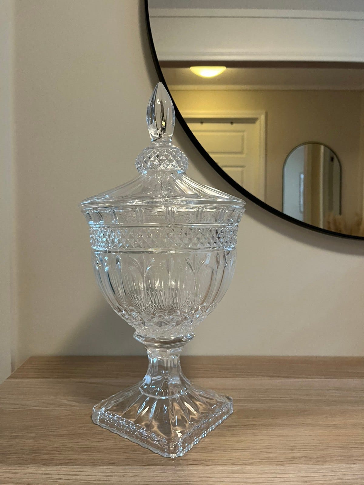 Pynte krukke i glass. | FINN torget