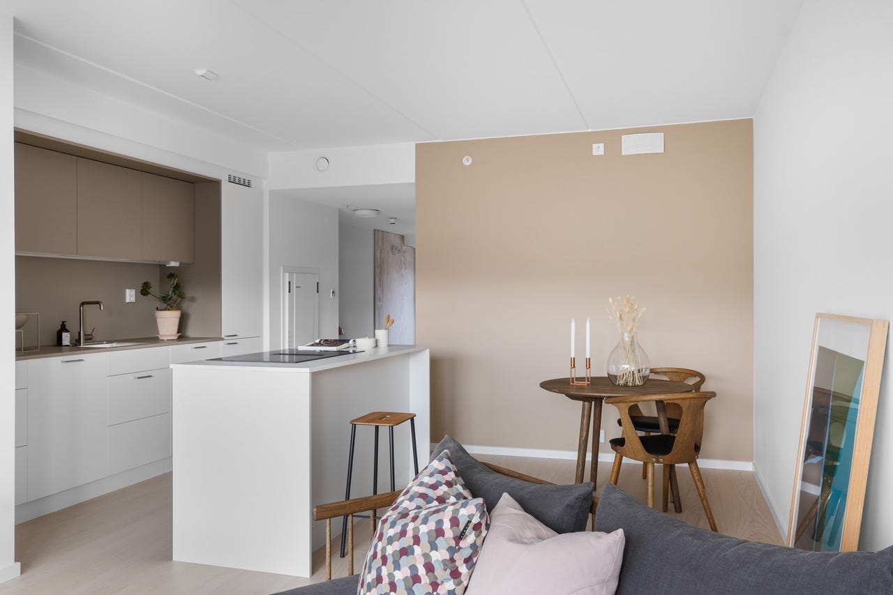 HEGGEDAL SENTRUM - Helt ny 2-roms med oppvarming, varmtvann og ...