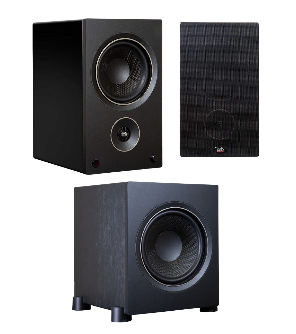 PSB alpha AM5 aktive høyttalere + PSB alpha s8 subwoofer Pakkepris ! 31 ...