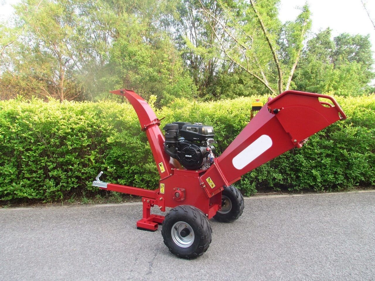 SE VIDEO! XL Fliskutter 16,5HK M/EL-start og Batter - Ø120mm - PROFF ...