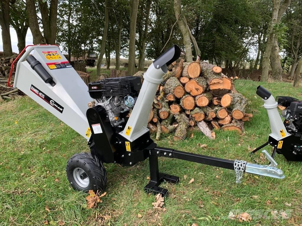 LUMAG TYSKLAND! FLISKUTTER 15HK PRO - Ø120MM MED 12V EL START OG ...