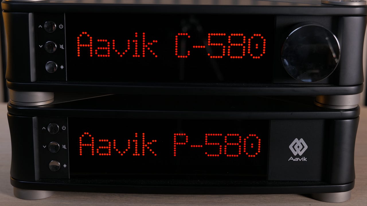 Aavik C-580 pre/P-580 power | FINN-torget