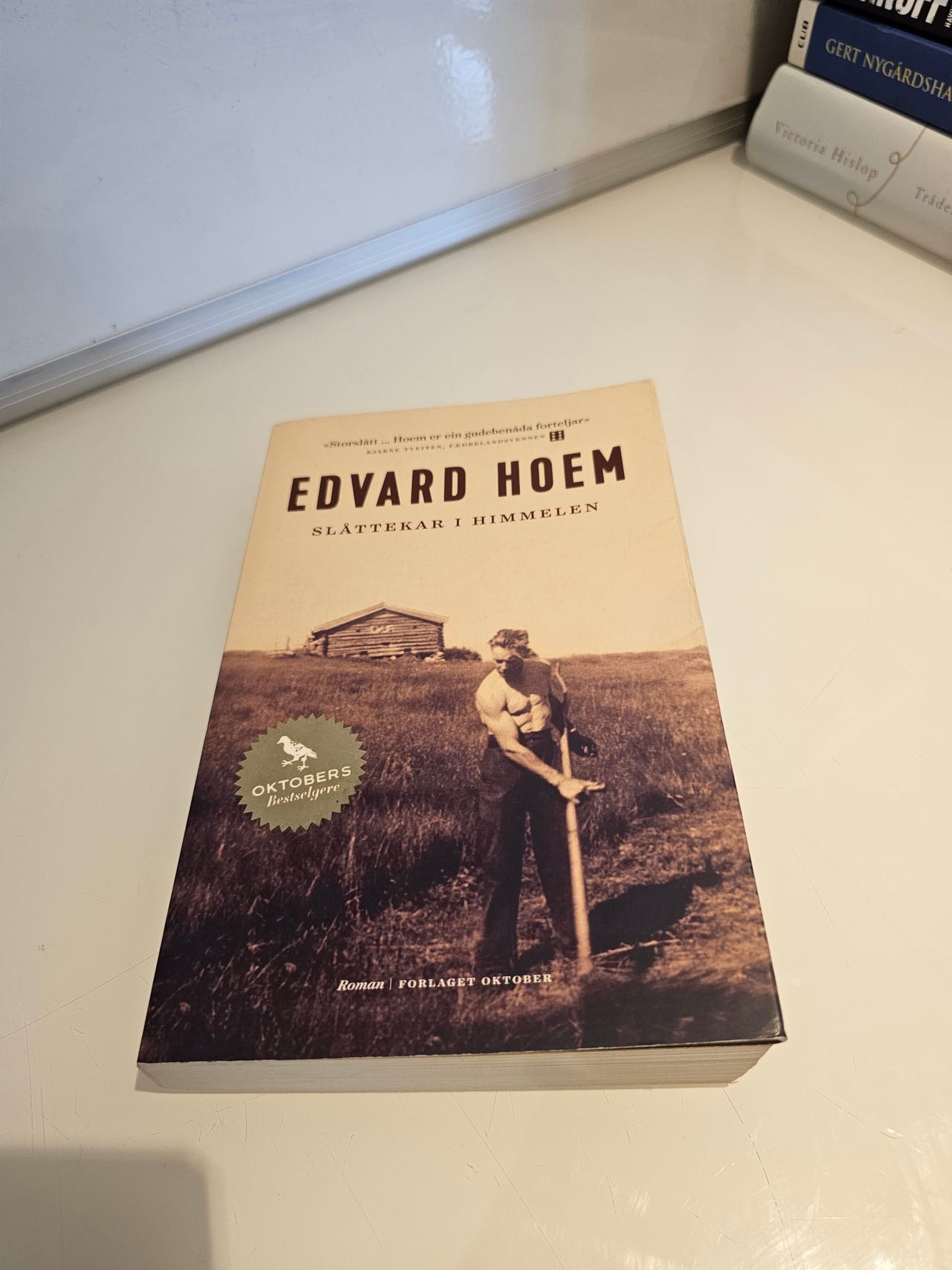 SIGNERT Slåttekar i himmelen. Edvard Hoem | FINN-torget