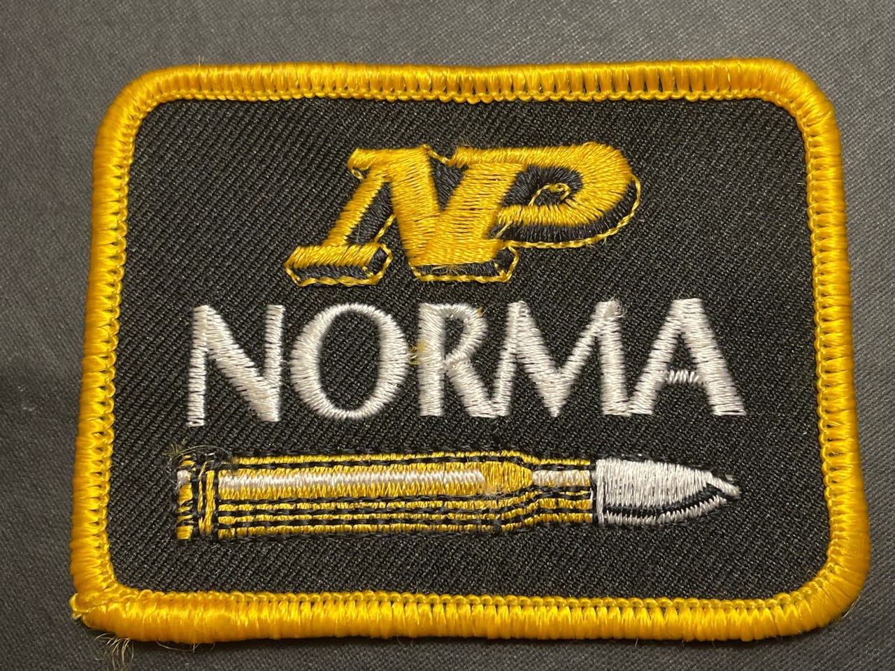 Norma NO patroner ammunisjon vintage tøymerke | FINN torget