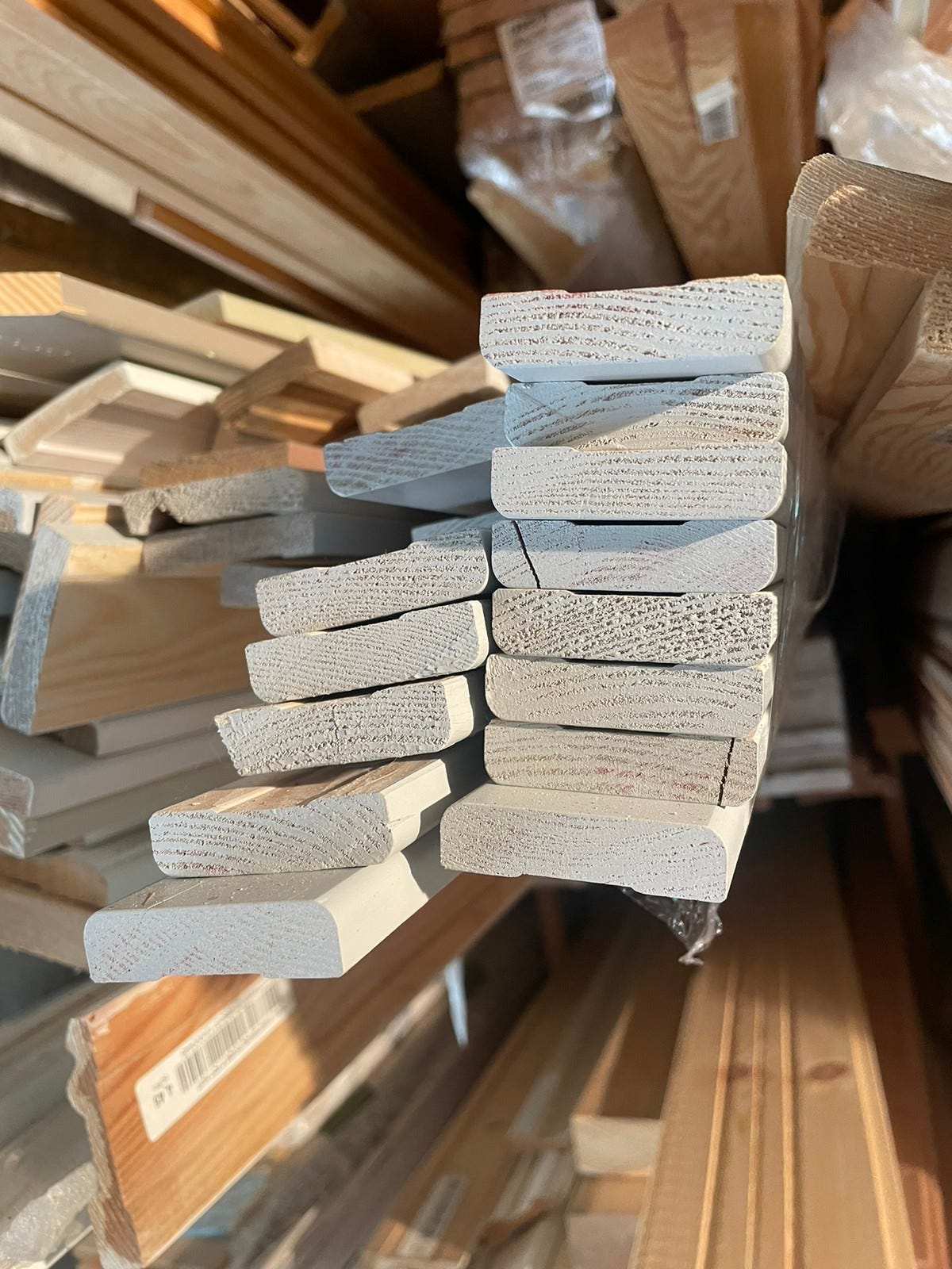 Karmlist(er), ca 150m- lys grå | FINN-torget