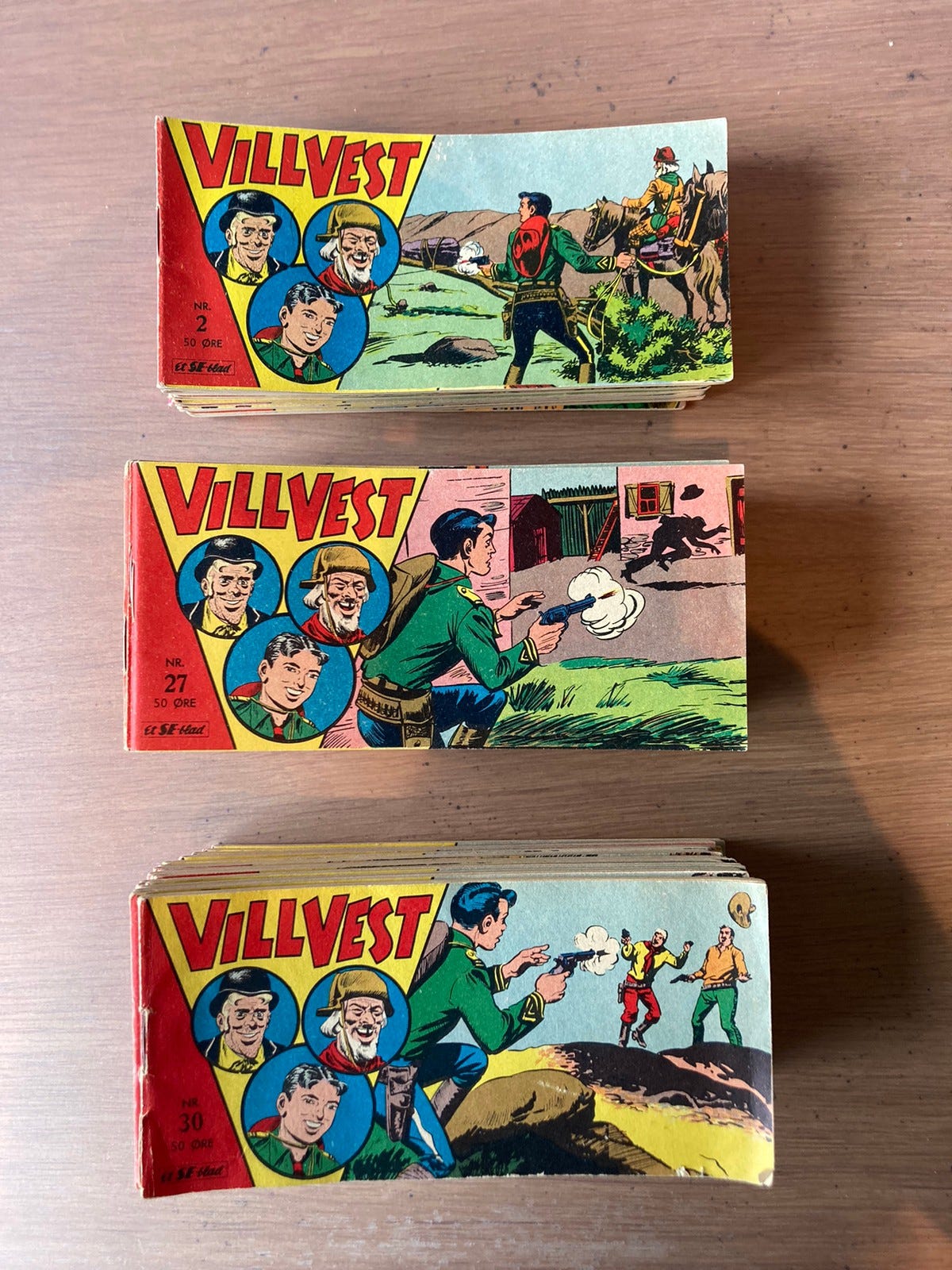 Vill Vest sjekkhefteblader. 66 stk. | FINN-torget