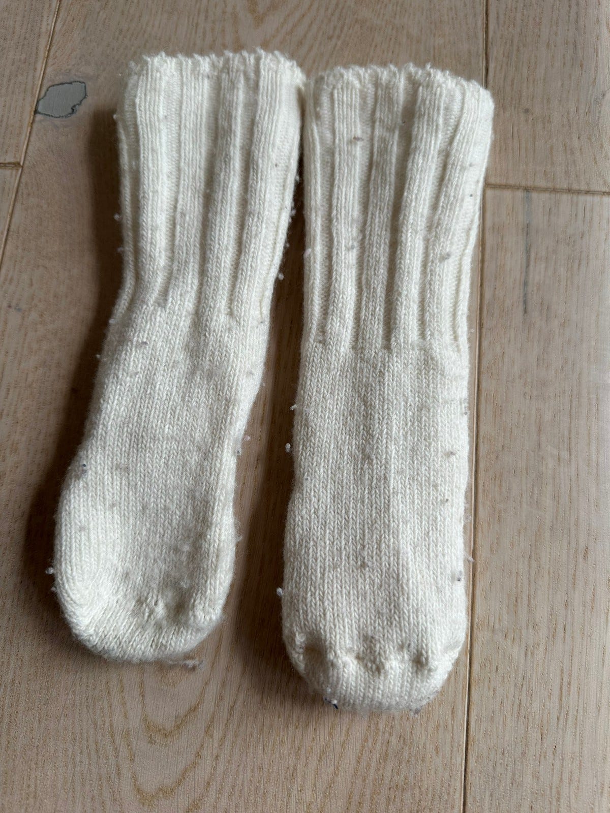 Ull sokk brukt en gang socks wool 100% | FINN-torget