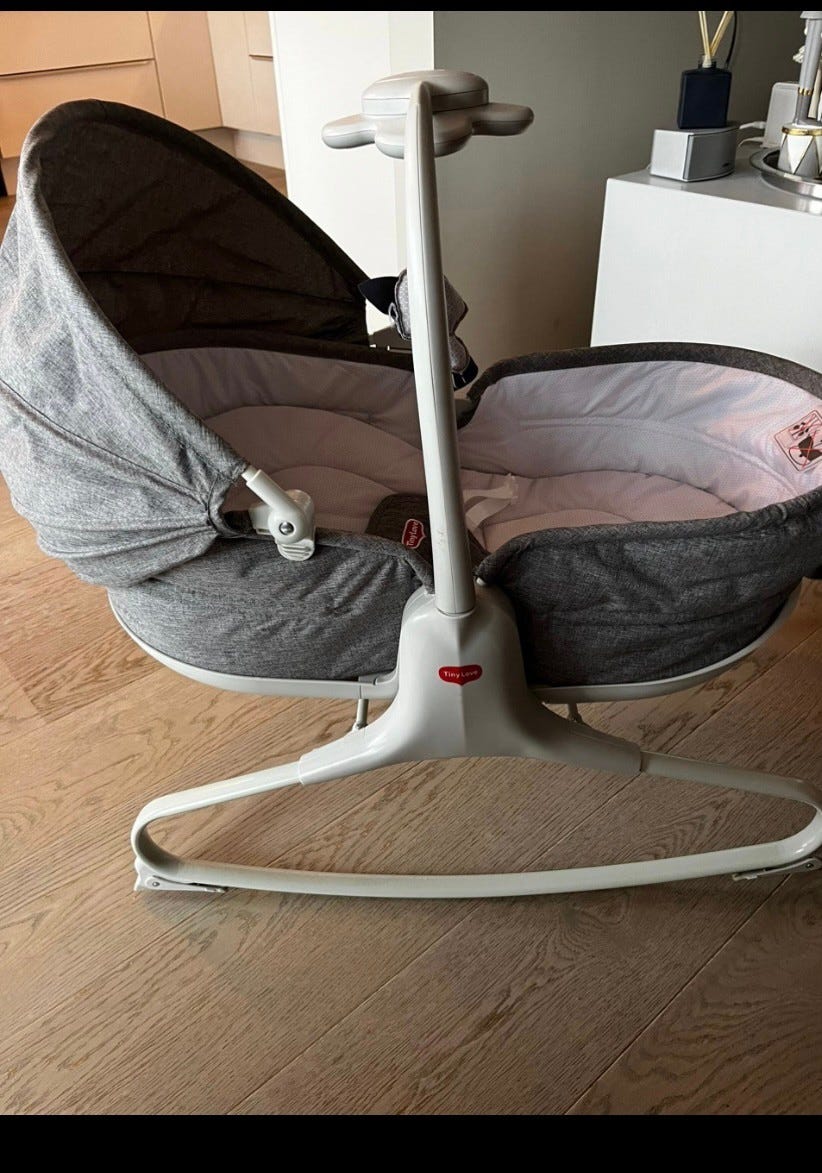 Tiny Loves 3-in-1 Rocker Napper- vippestol | FINN-torget