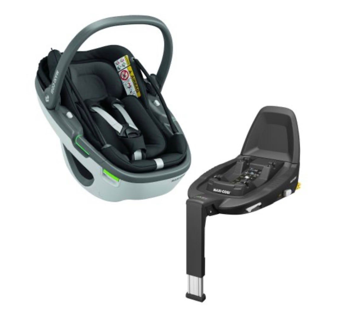 Maxi Cosi Coral bilstol m/FamilyFix 3 base | FINN-torget