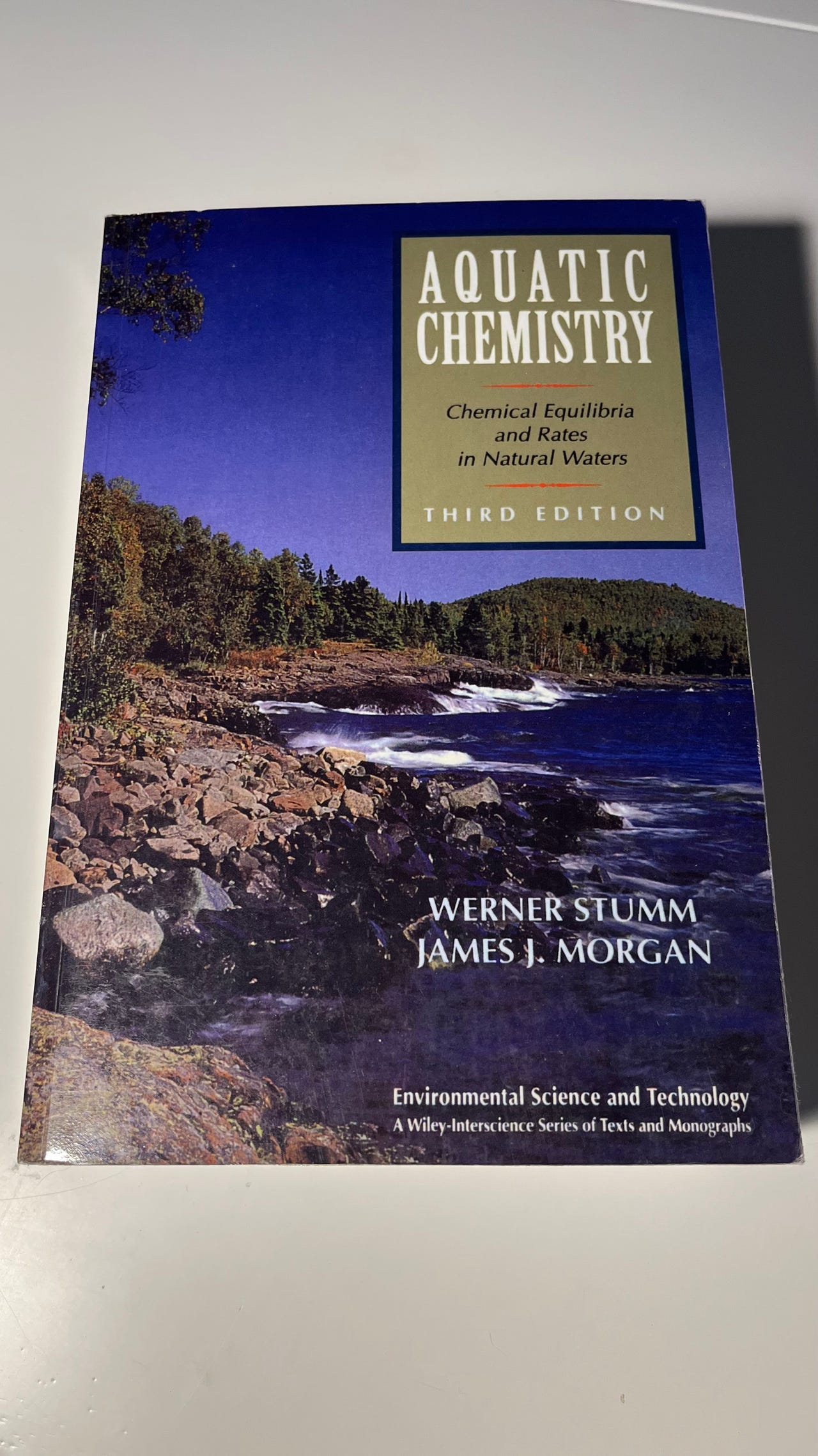 Aquatic chemistry- Stumm & Morgan | FINN-torget