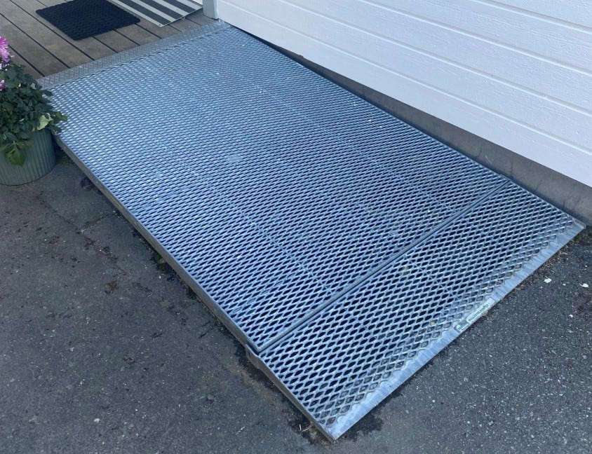 Rullestolrampe/strekkmetall | FINN torget