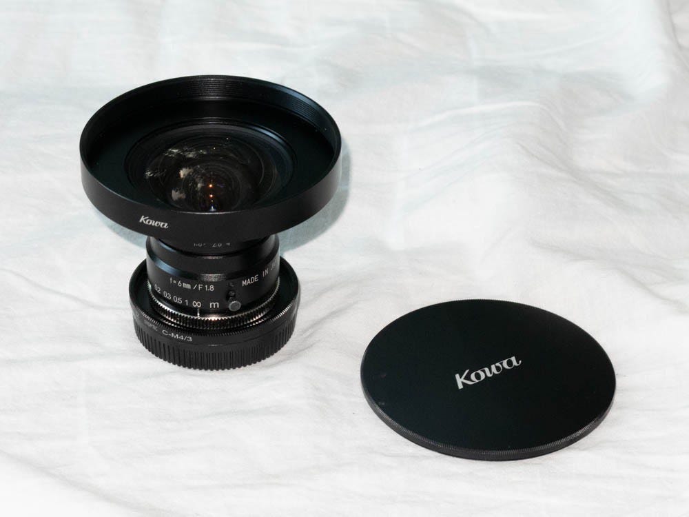 Kowa LM6HC 6mm 1.8 M43 til BlackMagic Pocket Camera Original OG | FINN-torget