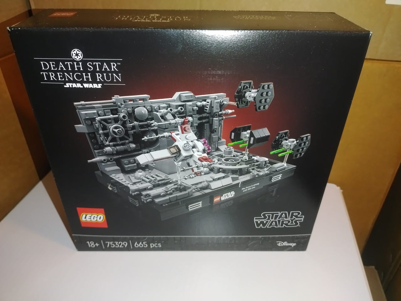 Uåpnet Lego 75329 Death Star Trench Run Diorama | FINN-torget