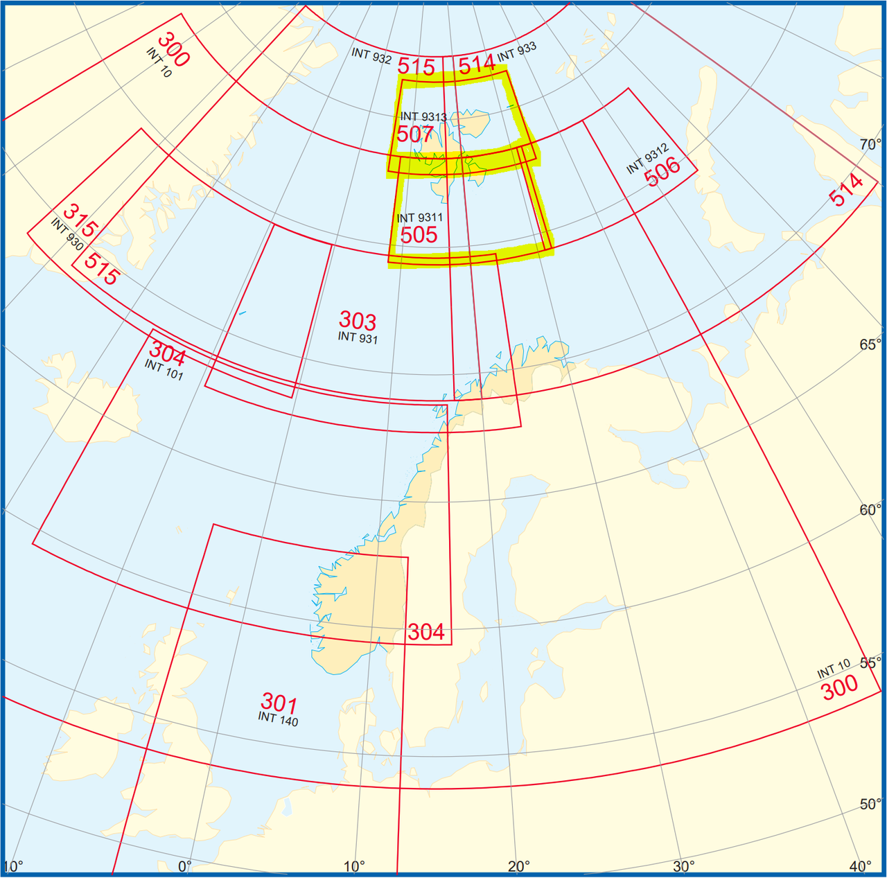 Overseilingskart/Oversailing chart Svalbard - 501 & 507 | FINN torget