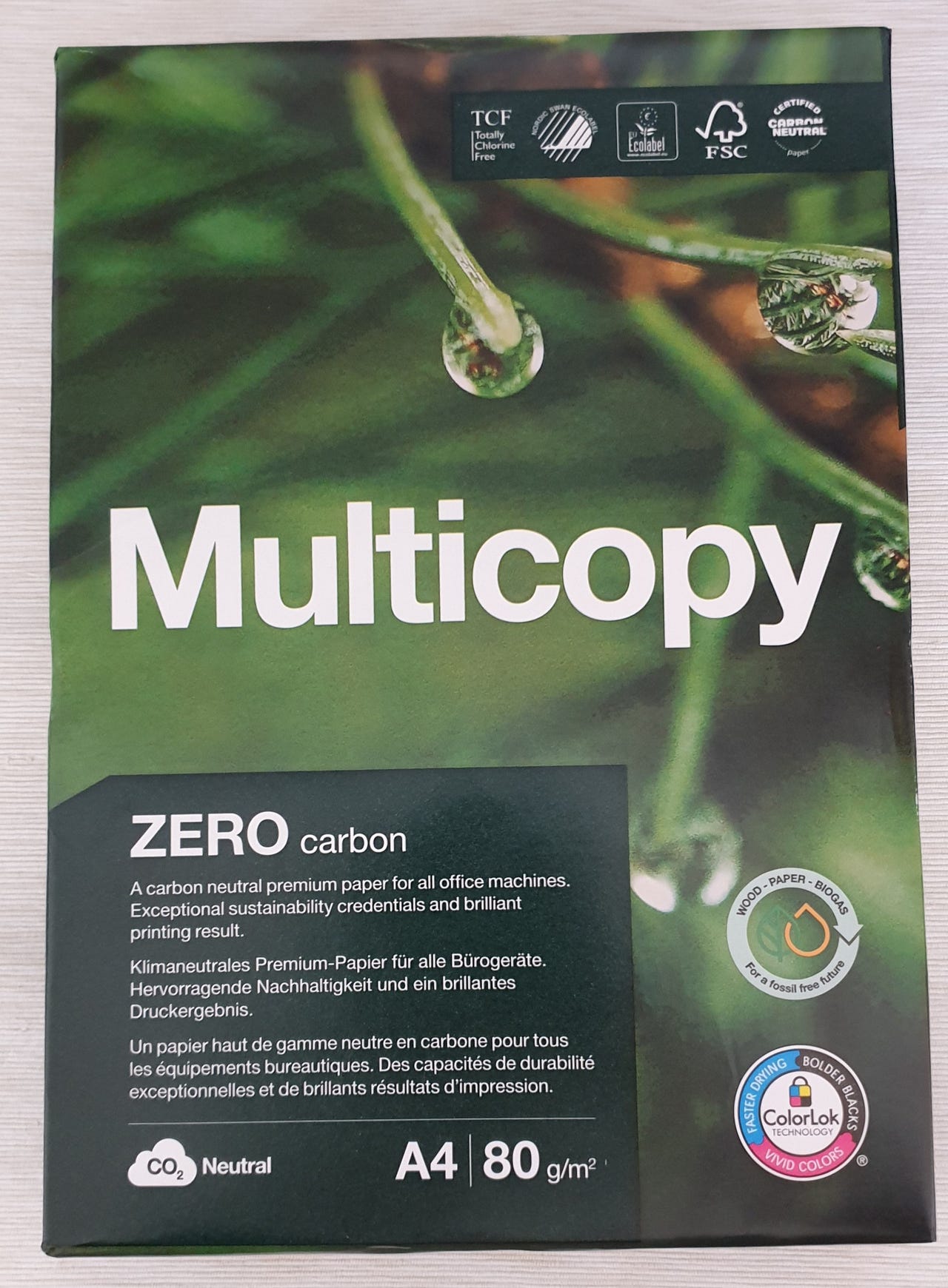 Multicopy zero carbon printer papir | FINN-torget