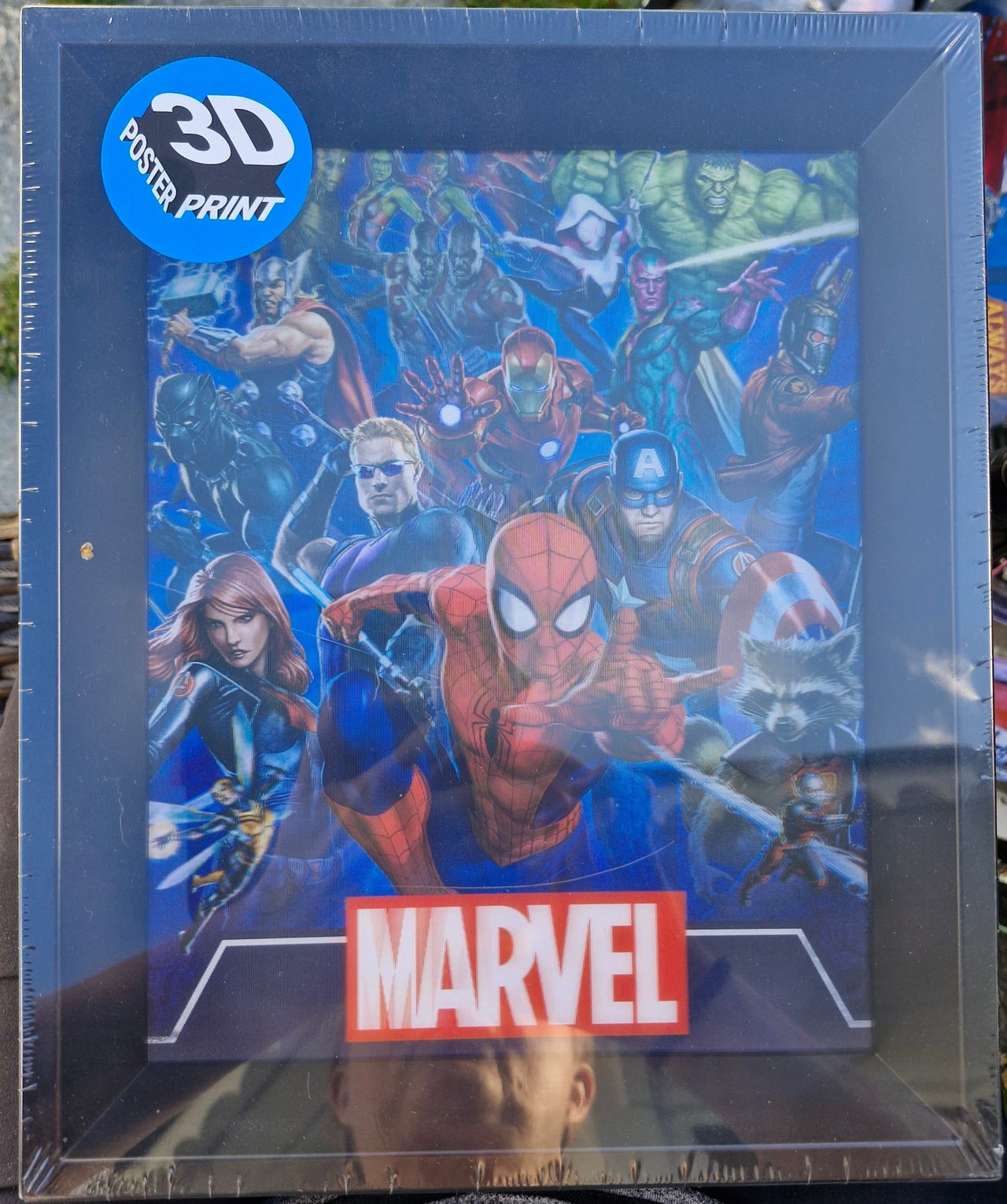 Marvel 3D Poster Print | FINN-torget