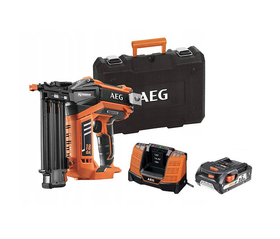 AEG Powertools Pro 18V spikerpistol 18GA | FINN-torget