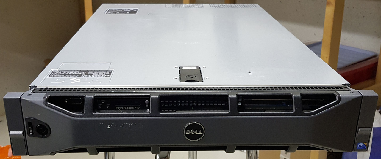 Dell PowerEdge R710 II 2u server 2 x 6core Xeon 2,26GHz, 72GB ram ...