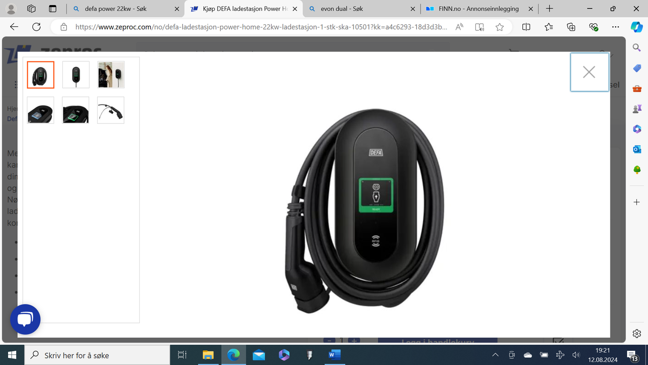 Defa Power elbillader | FINN-torget