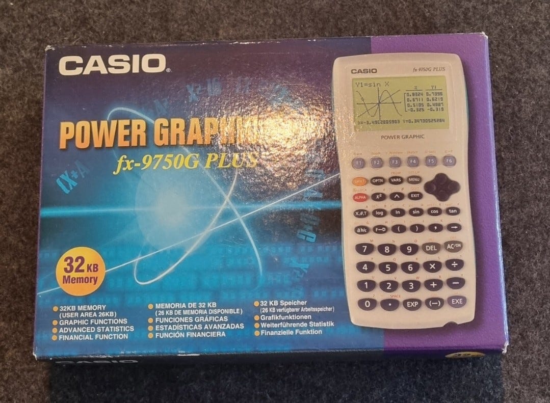 Casio Power Graphic fx-9750G PLUS | FINN-torget