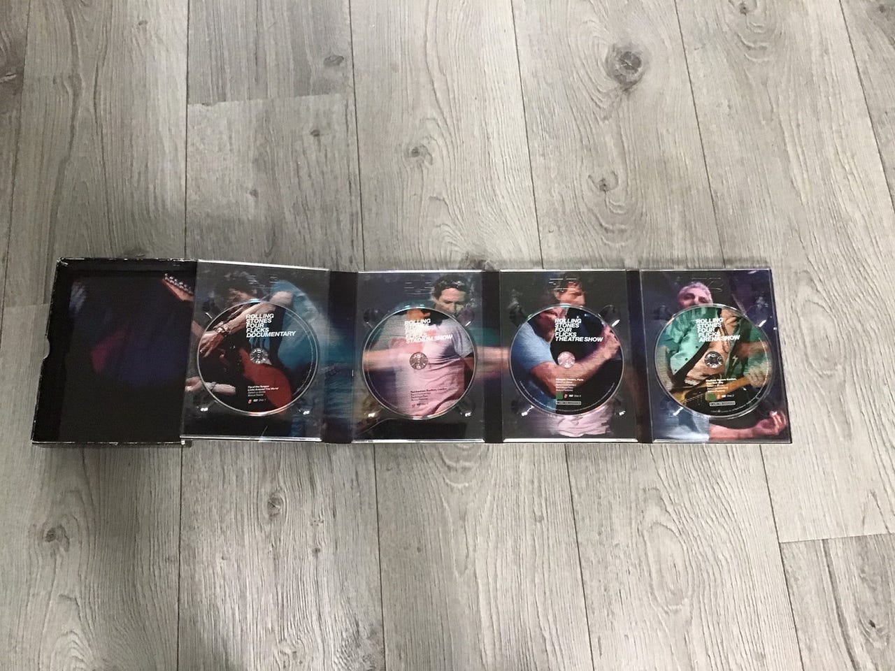 Rolling Stones Four Flicks + dvd Stones Live og Stones Scorses Stine A ...