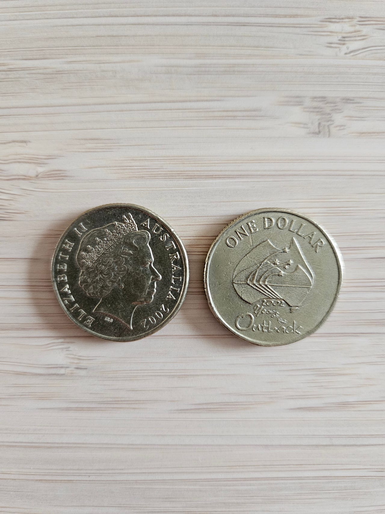 One dollar 2002 Australia Year of the Outback minnemynt | FINN torget