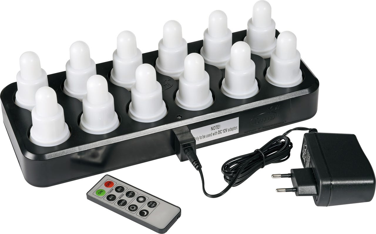 Duni Led lys med ladestasjon | FINN torget