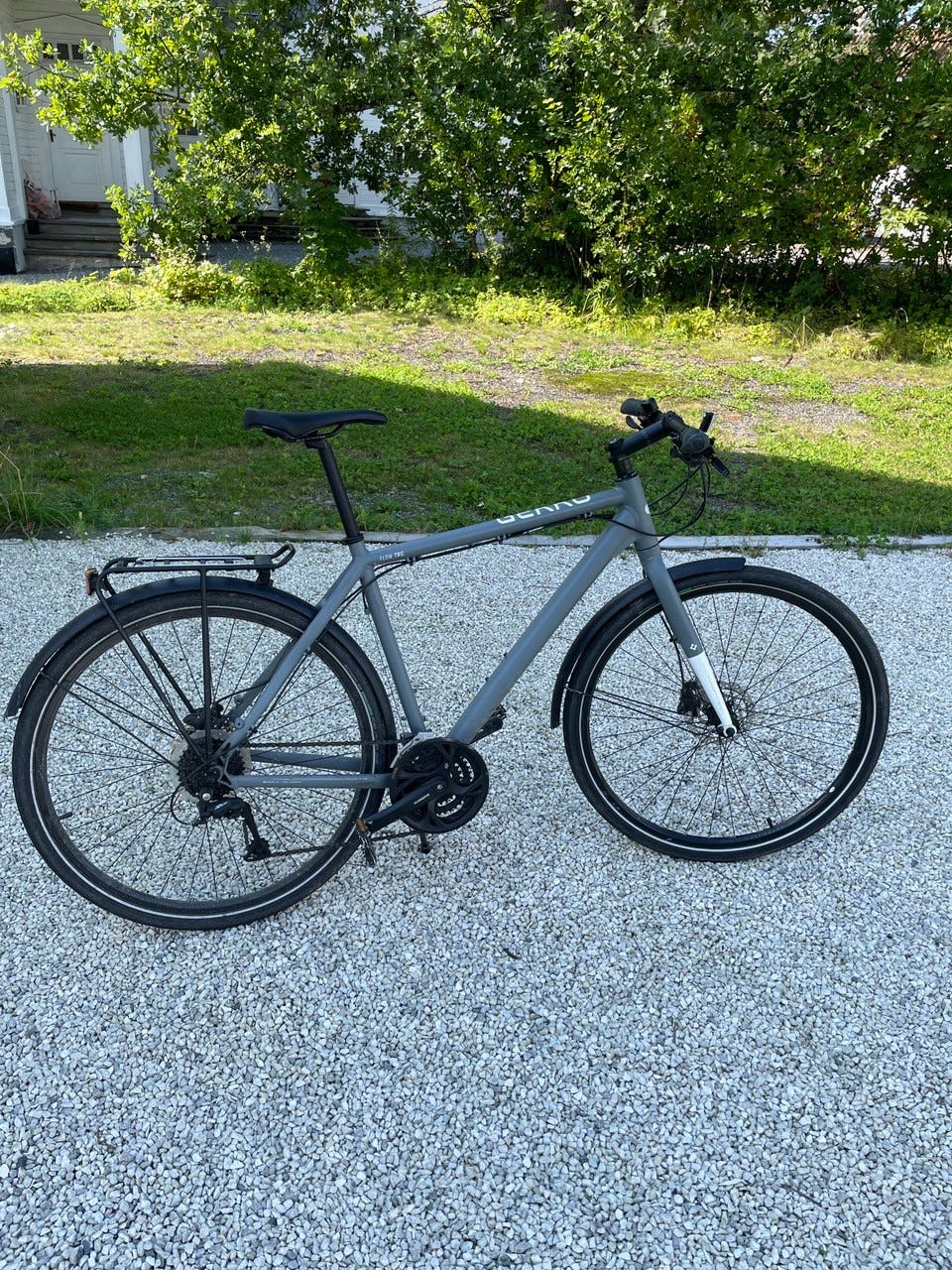 Gekko Flow TRG - str. 21/XL - skive bremser - skjermer - bagasje brett ...