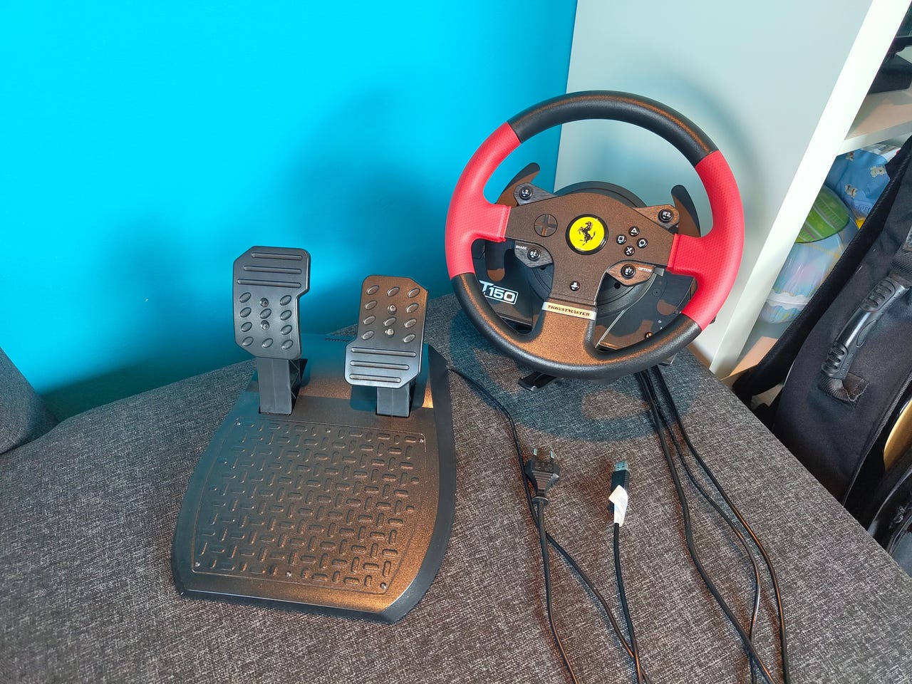 Thrustmaster T150 ratt/pedaler (PS3, PS4, PC) | FINN torget