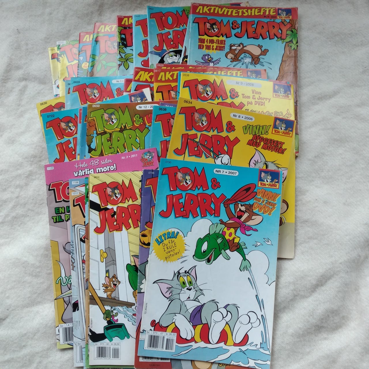 39stk Tom & Jerry 04-07 | FINN-torget