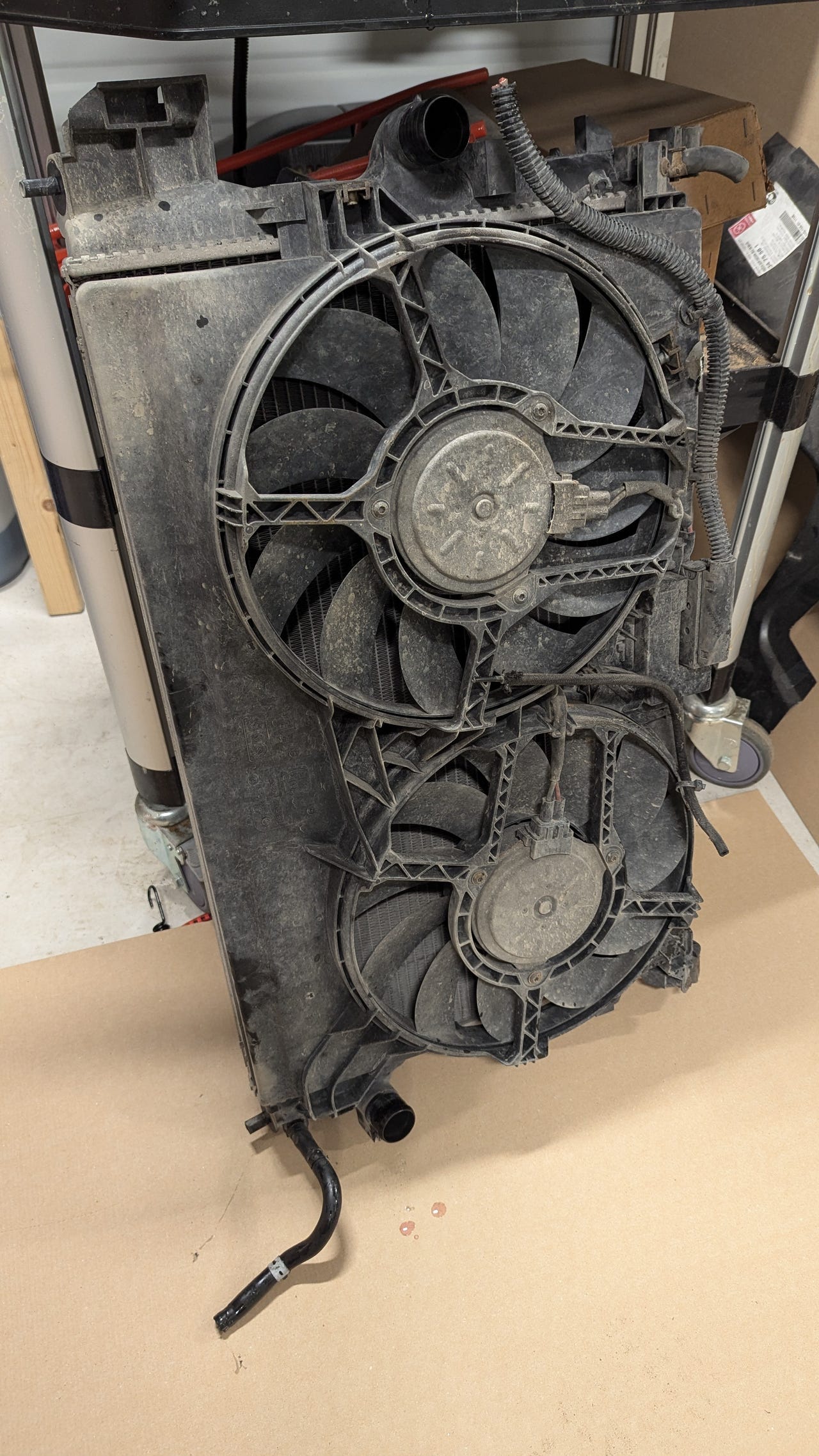 Opel Vectra C stv. 1.9CDTi. Z19DT. Kjølevæske Radiator med kjølevifte. | FINN-torget