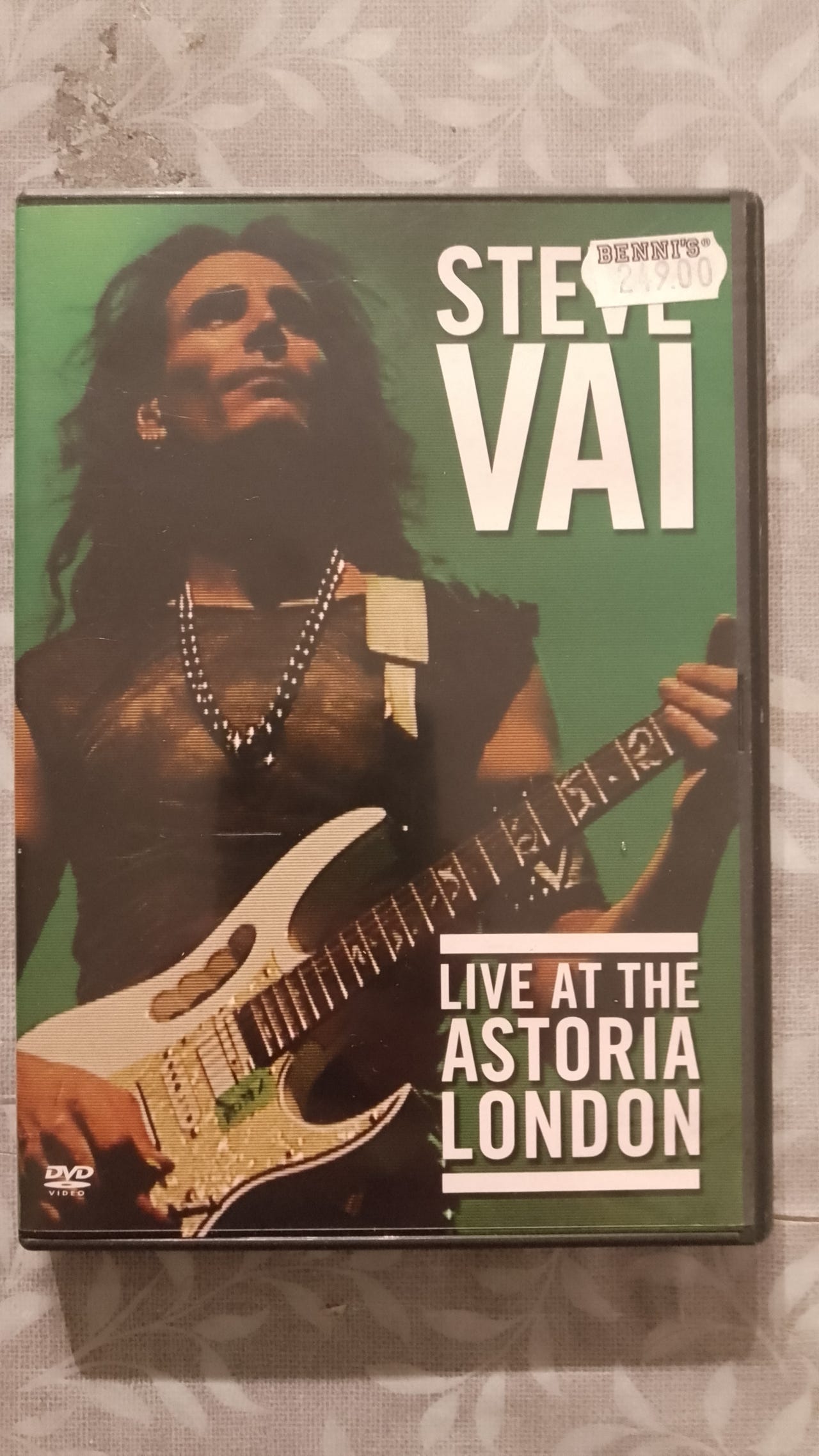 Steve Vai, Live at the Astoria London DVD | FINN torget