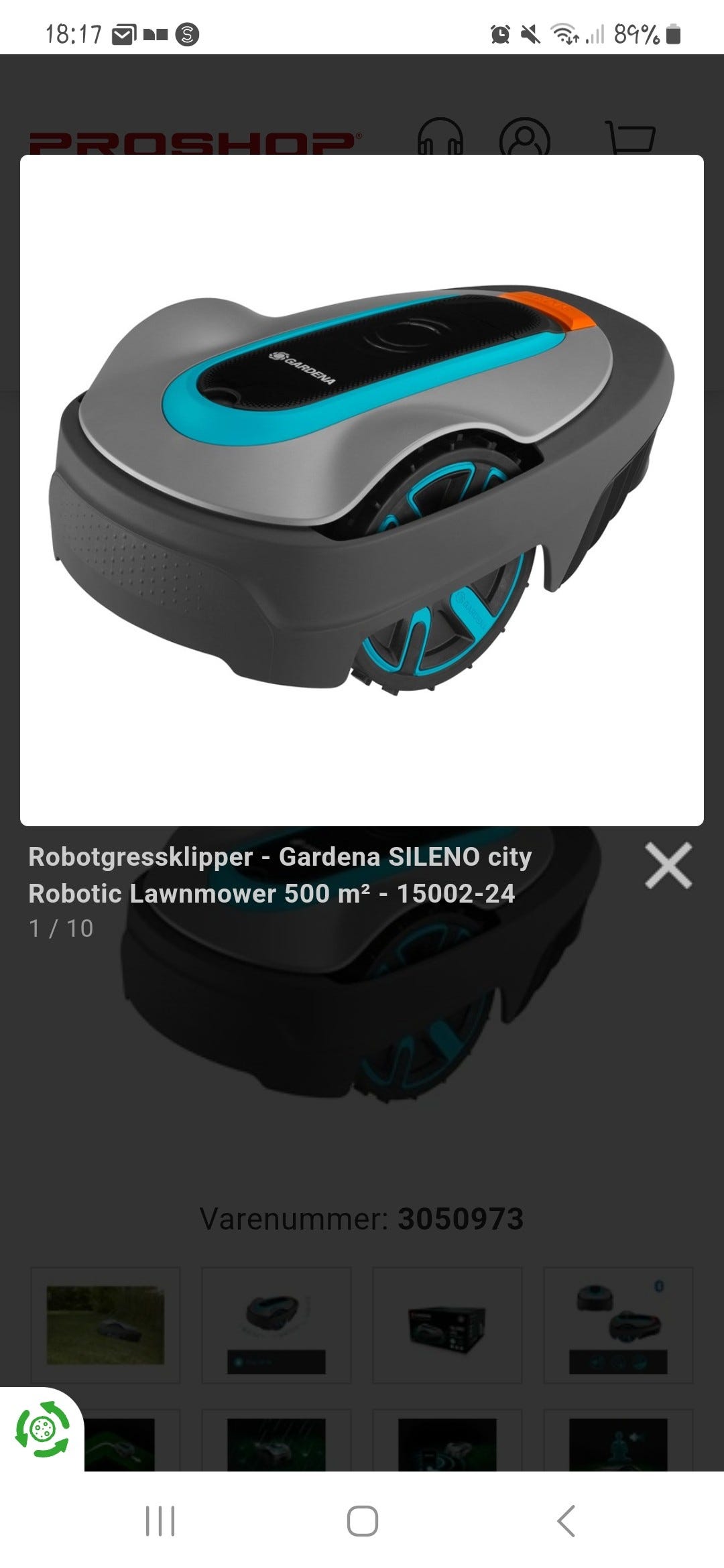 Gardena robotgressklipper | FINN-torget
