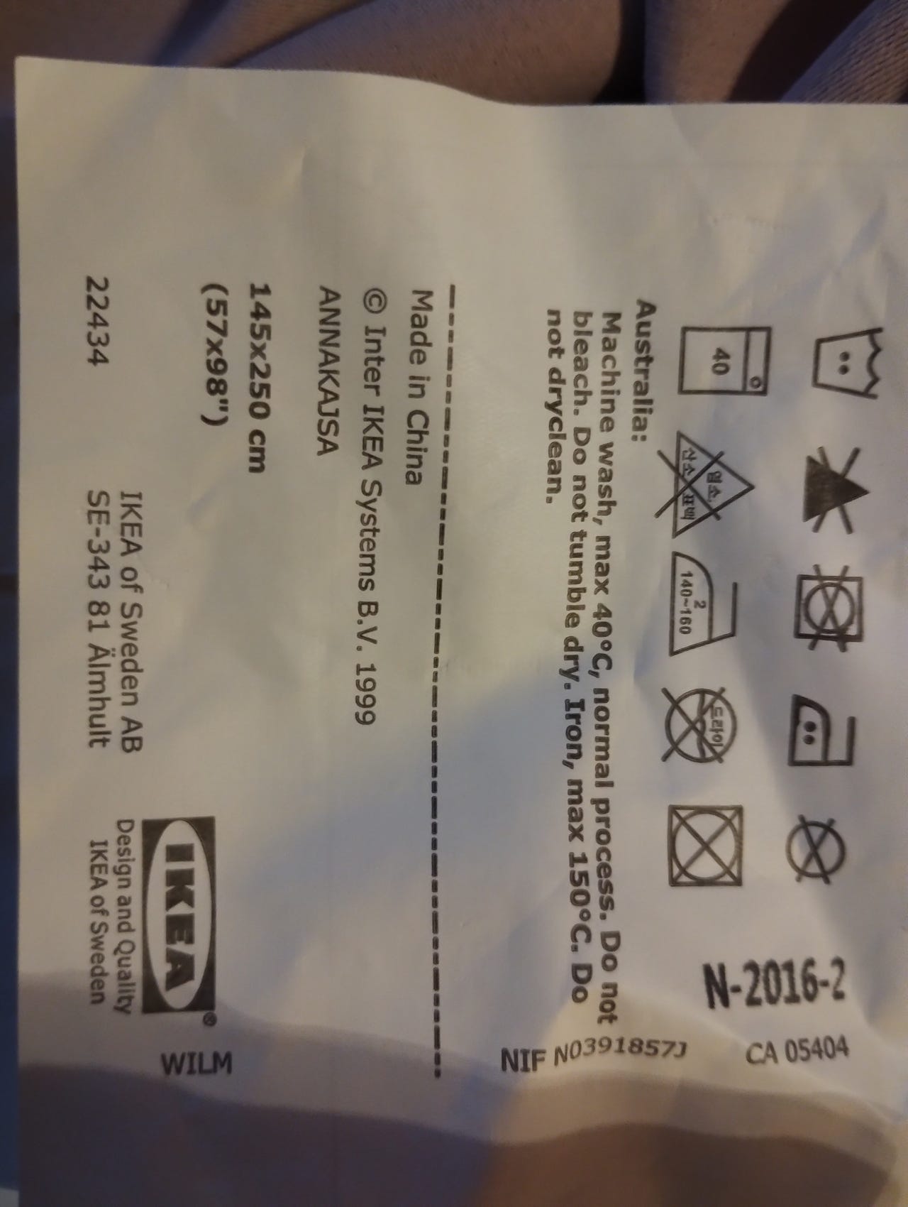 Lysdempende Gardiner IKEA (2 stk.) // grått // NY PRIS! | FINN torget