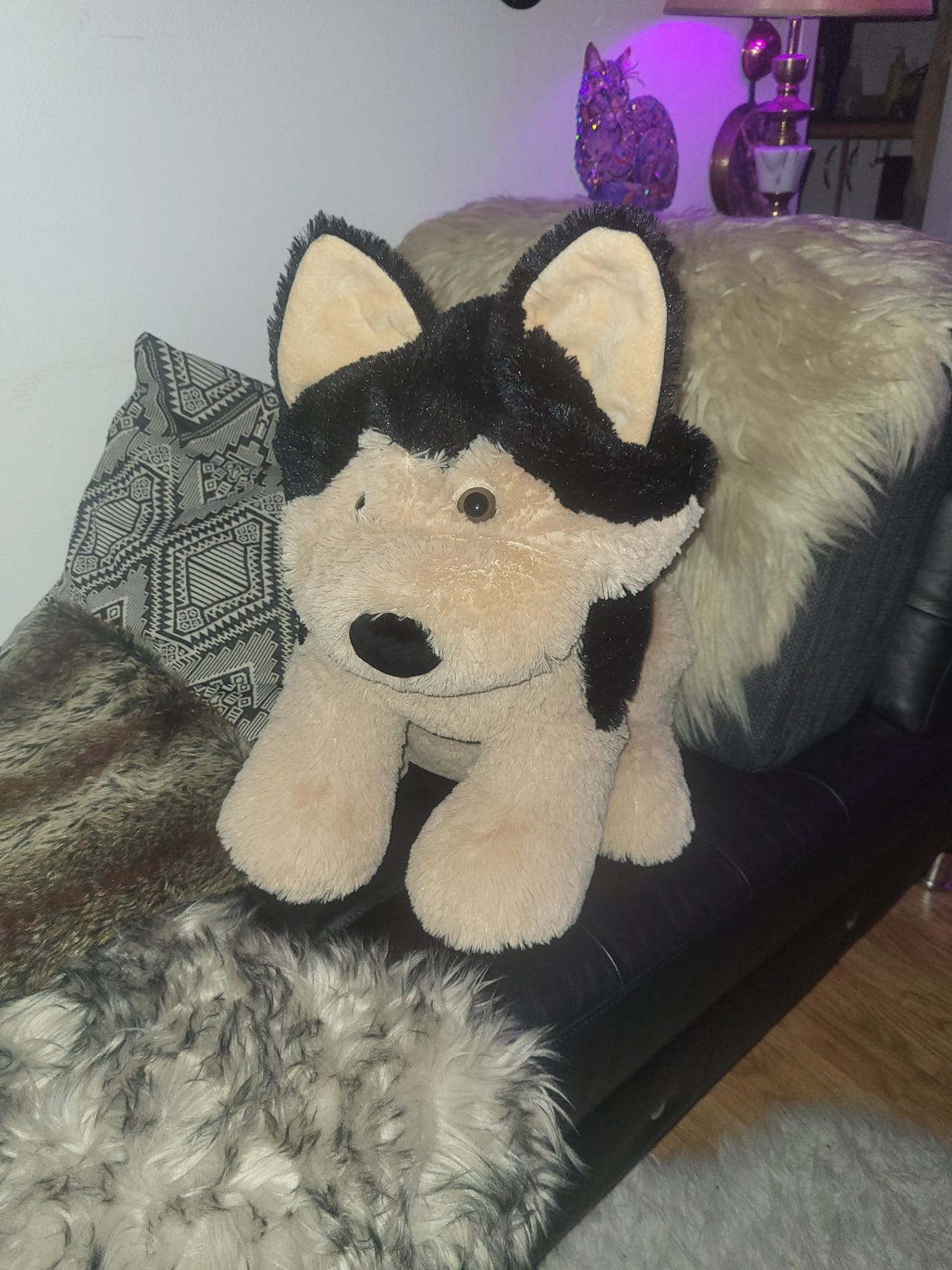 70 cm Bamse Schæferhund Realistisk Hund Plysj Utstoppede Dyr Valp ...