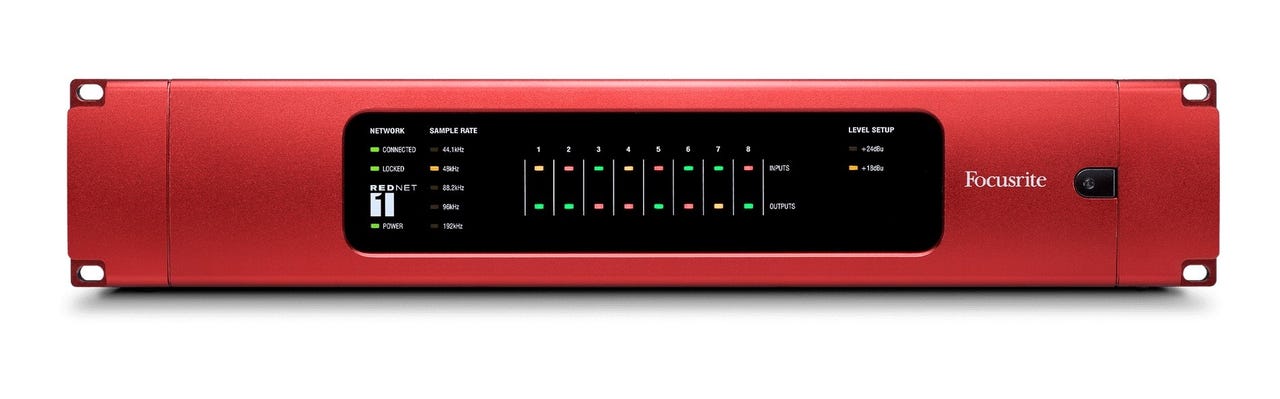 Focusrite Rednet 1 - Dante rack med 8 inn/ut | FINN-torget