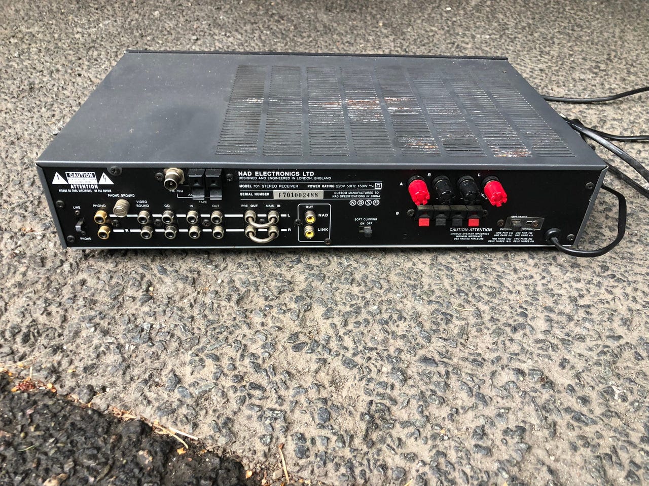 NAD Stereo Receiver 701 – Klassisk Hi-Fi forsterker | FINN-torget